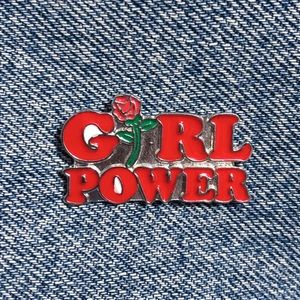 Accessories | Girl Power Pin | Poshmark